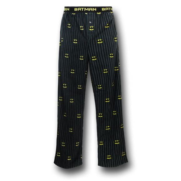 Batman Black Plush Symbol Pajama Pants – SuperheroWatches.com