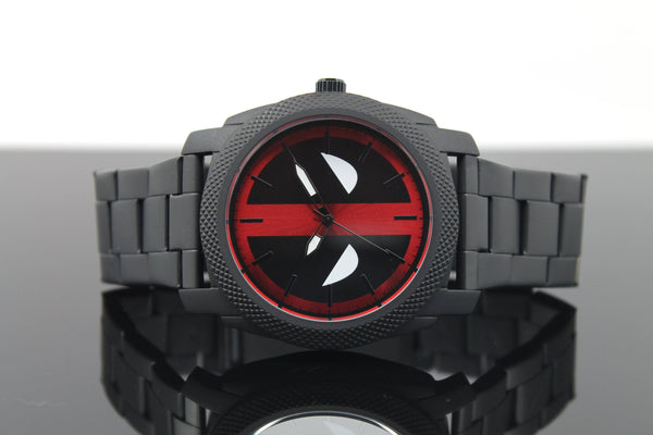 Deadpool Stainless Steel Mens Watch (DEP8001) – SuperheroWatches.com
